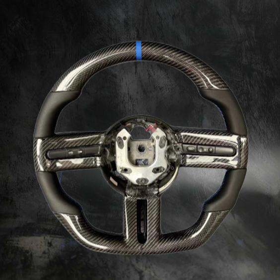 Mustang Steering Wheels | Mustang Carbon Fiber Steering Wheels | Custom ...